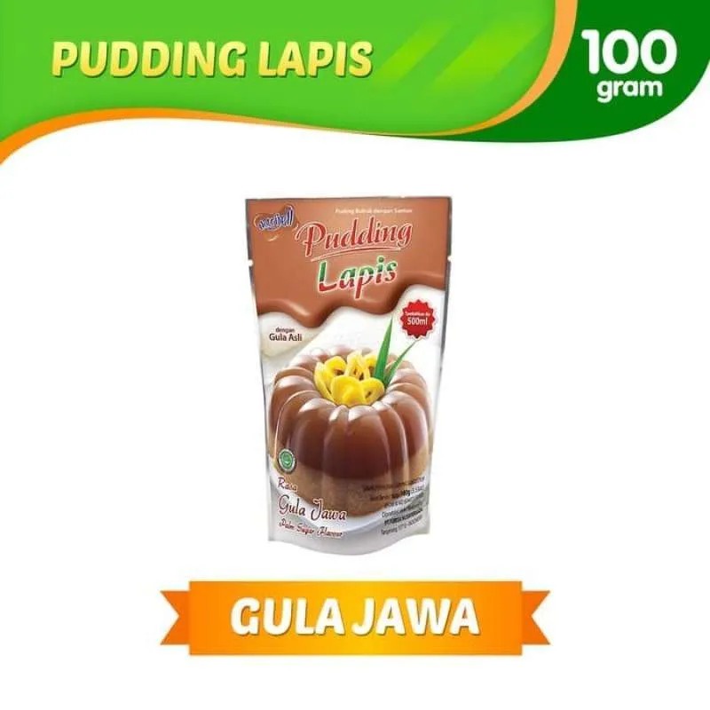 Nutrijell PUDDING JAVA SUGAR MILK POUCH PACKAGING 100GR X 1PCS | Shopee Malaysia