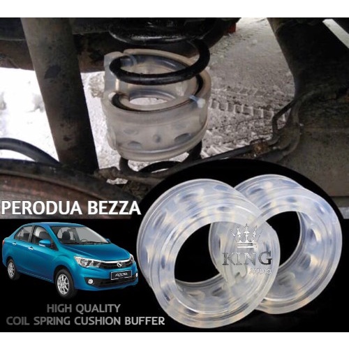 Perodua Bezza High Quality Transparent Silicon Coil Spring Cushion ...