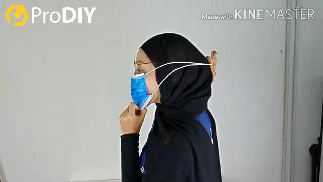 50pcs Hijab Tudung Face Mask Headloop Dust Protective Mouth Mask Topeng ...