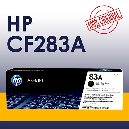 CF283A (ORI) HP Laser Printer Toner ORIGINAL | Shopee Malaysia