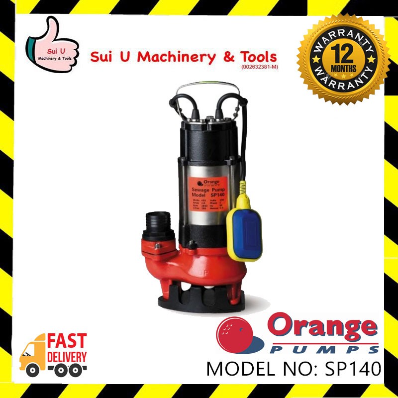ORANGE PUMP SP140 0.6HP Submersible Pump 450W | Shopee Malaysia