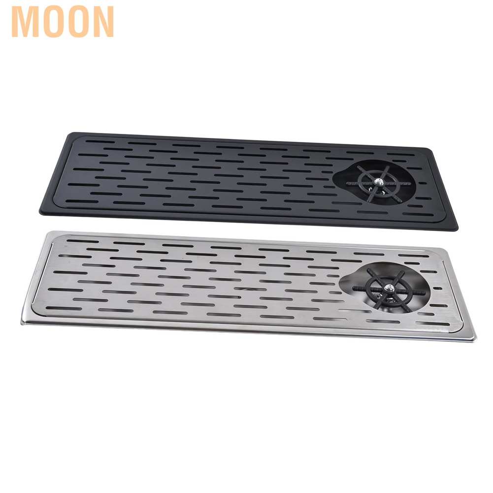 Moon G1/2in Cup Washer Automatic Flushing Embedded Stainless Steel Bar ...
