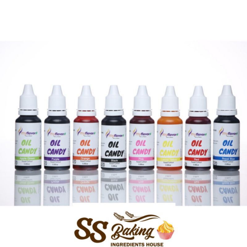 Ready Stocks MyFlavor Oil Candy Colors 颜色白巧克力 Perwarna Coklat Putih ...