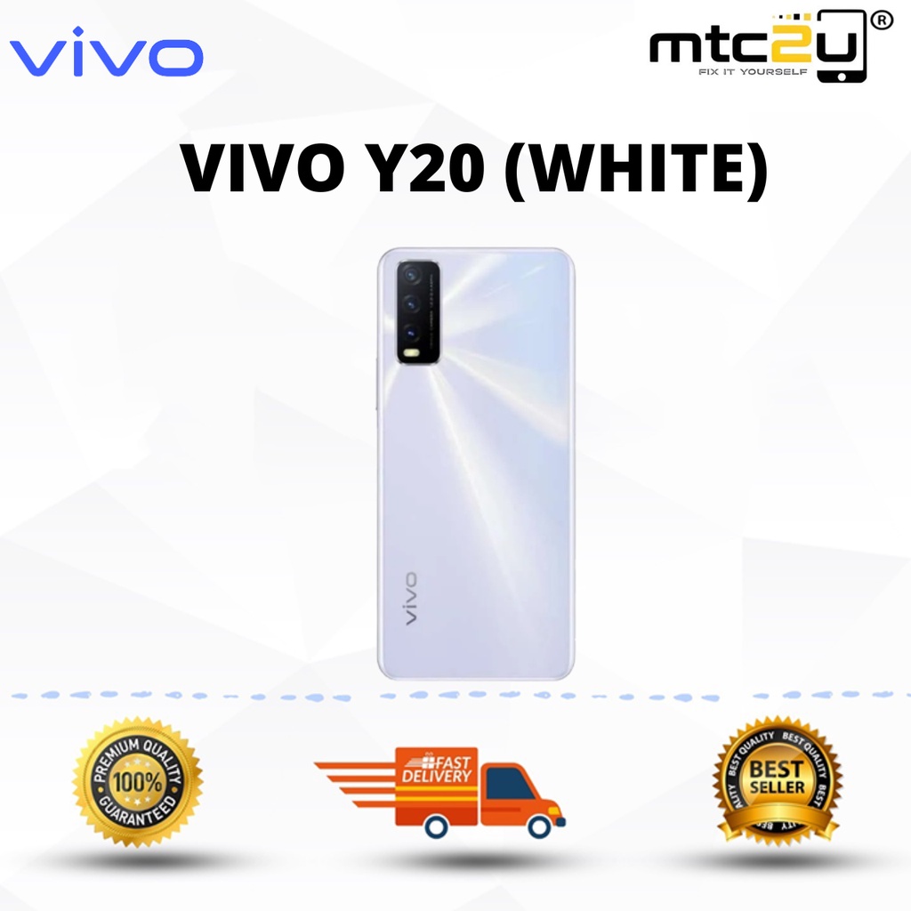 VIVO Y20 - (WHITE) | Shopee Malaysia