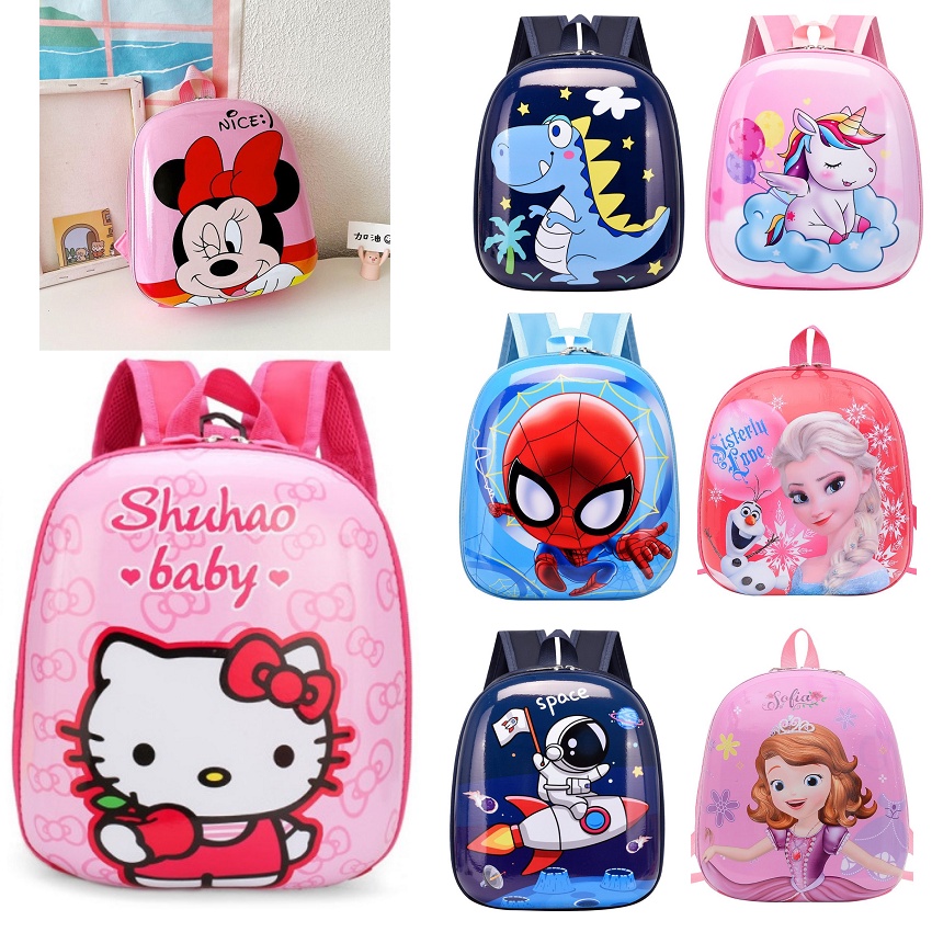 bag Waterproof egg-shaped backpack for students going to preschool ...