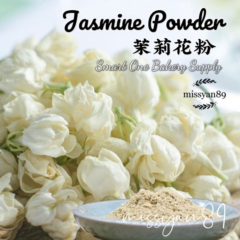 High Qualiy Pure Jasmine Powder 茉莉花粉 Food Grade Serbuk Bunga Melati ...