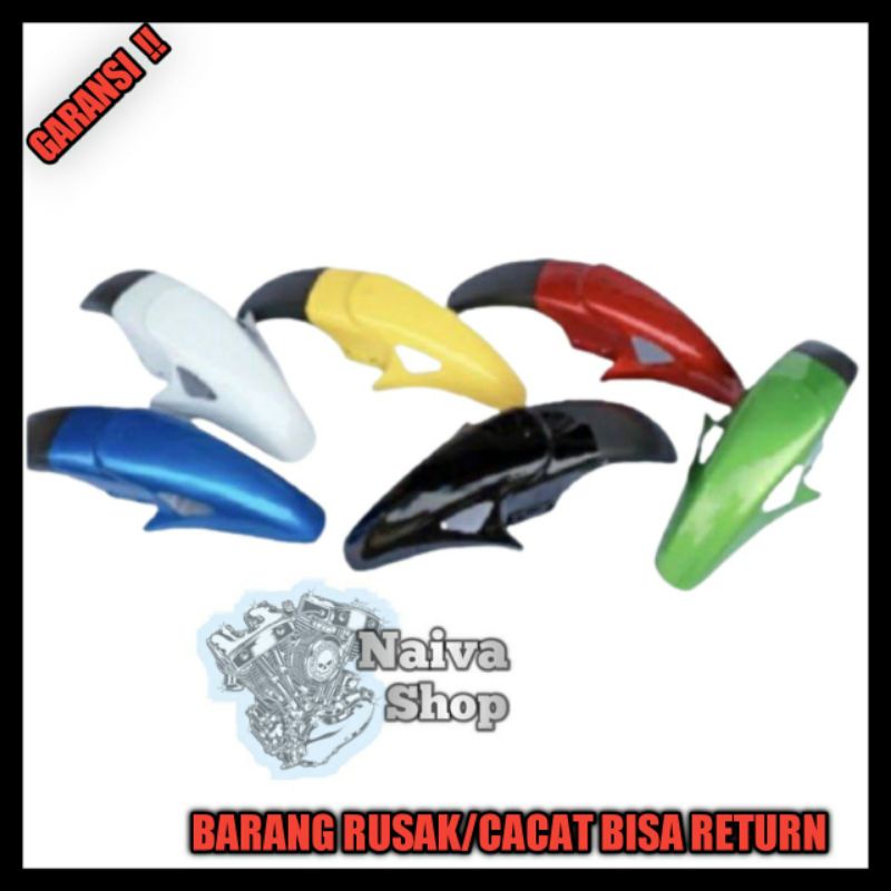 MERAH Old Sonic Front Fender PNP Ninja, GL, Rx king, CB100 125, CB ...