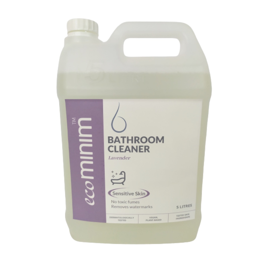 Ecominim Bathroom Cleaner Lavender 5L | Plant Based, No SLES/SLS, Skin ...