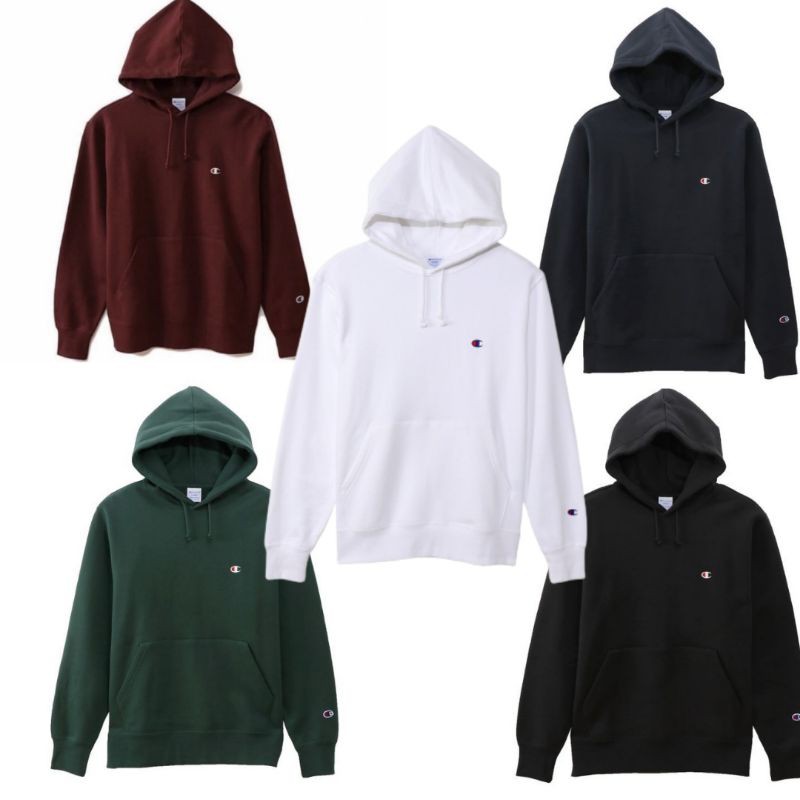 Hoodie champion japan market champion basic logo logo champion basic ...