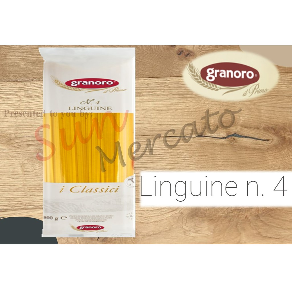 GRANORO Classici Long Pasta Linguine n.4 (500gm) - Product of Italy ...