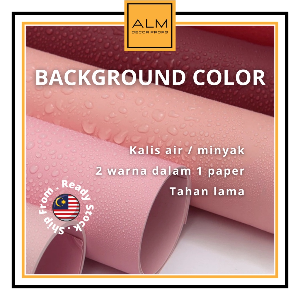 ALM Double-sided Solid Pure Color Background Photoshoot Backdrop Paper ...