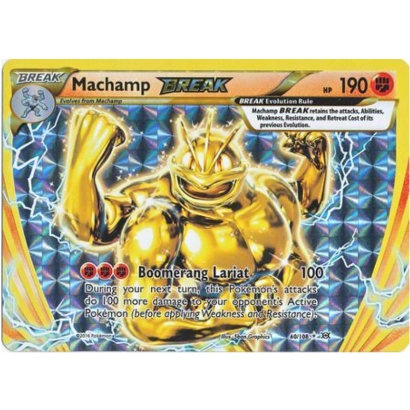 Pokemon TCG PTCG Machamp Break Rare XY Evolutions | Shopee Malaysia