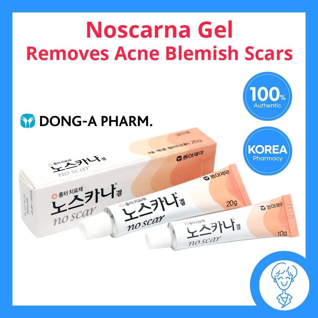 NOSCARNA Gel, 10g/20g, Removes Acne Blemish Scars, remove acne marks ...