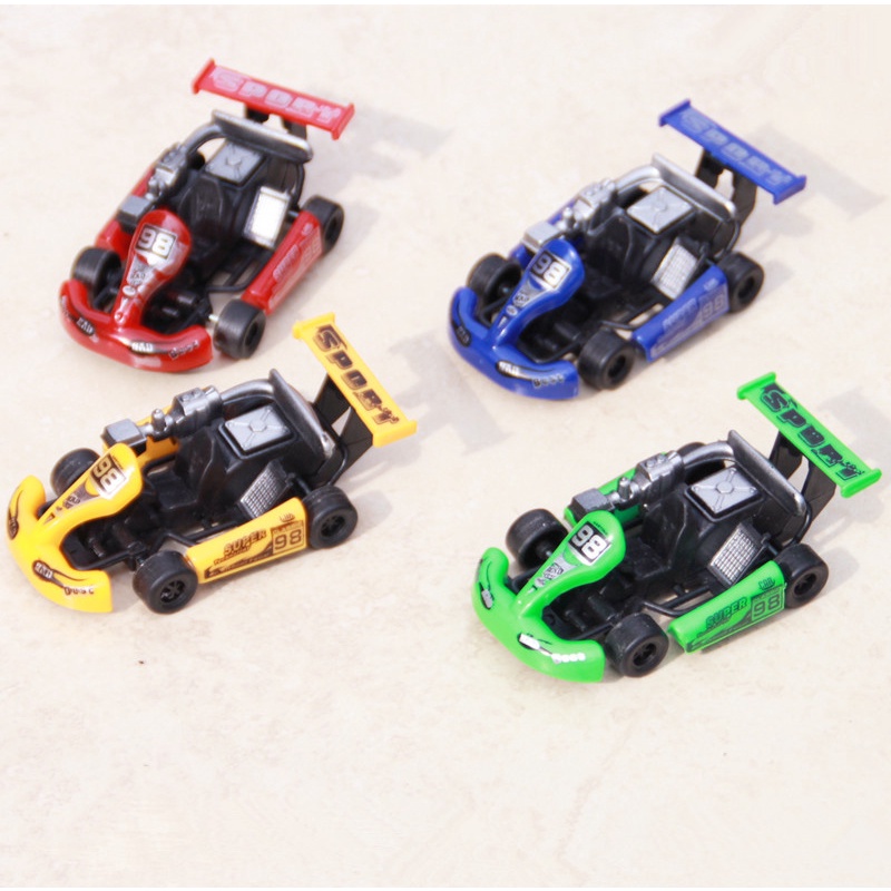 Pull Back Toy Bumper Cars Pull Back Go Cart Racing Toys Educational Kid ...