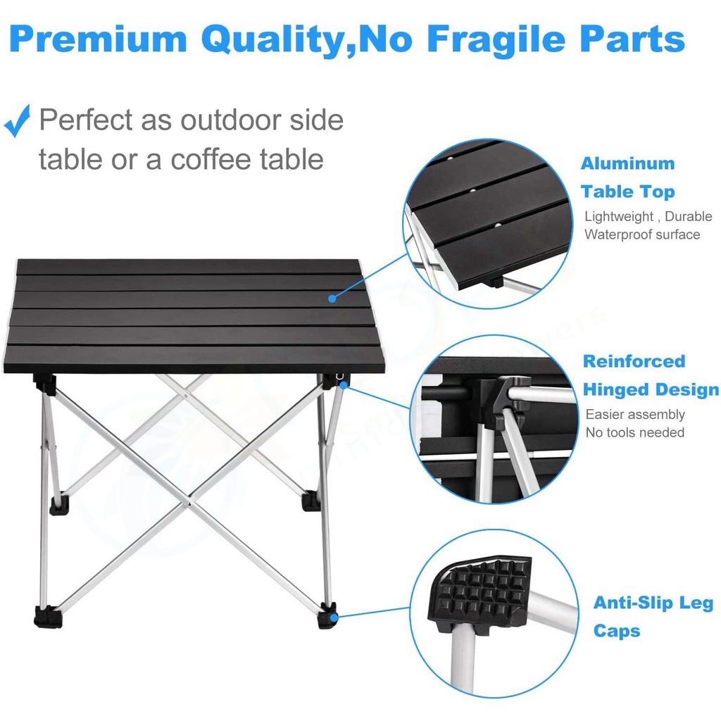 【Local Shipment】Large folding tables camping table light barbecue ...