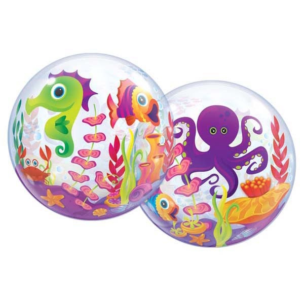 Qualatex 22" Fun Sea Creatures Bubbles Balloon (27499) | Shopee Malaysia