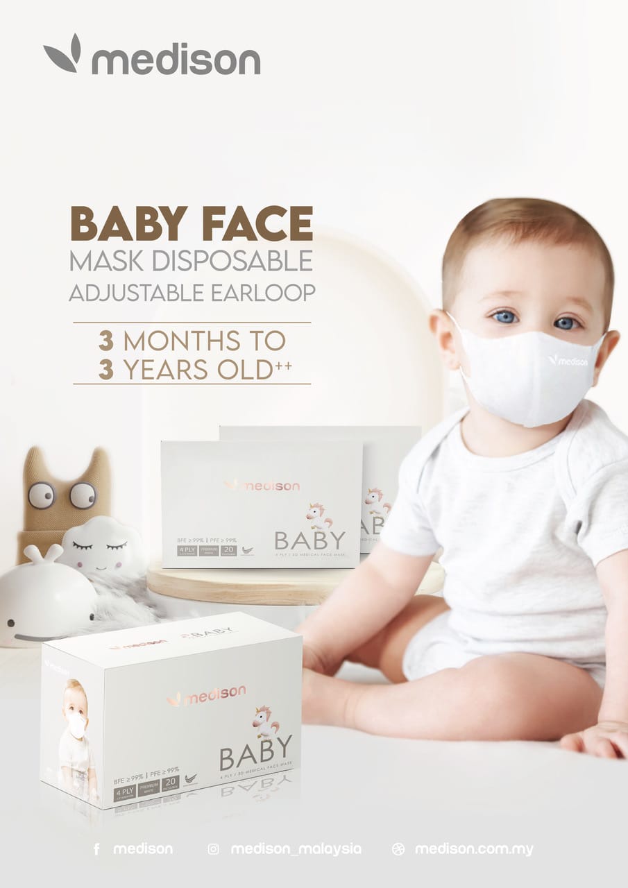 [Ships in 24H] Medison + Proxima Medical Disposable 3D+ 4Ply Mask ...