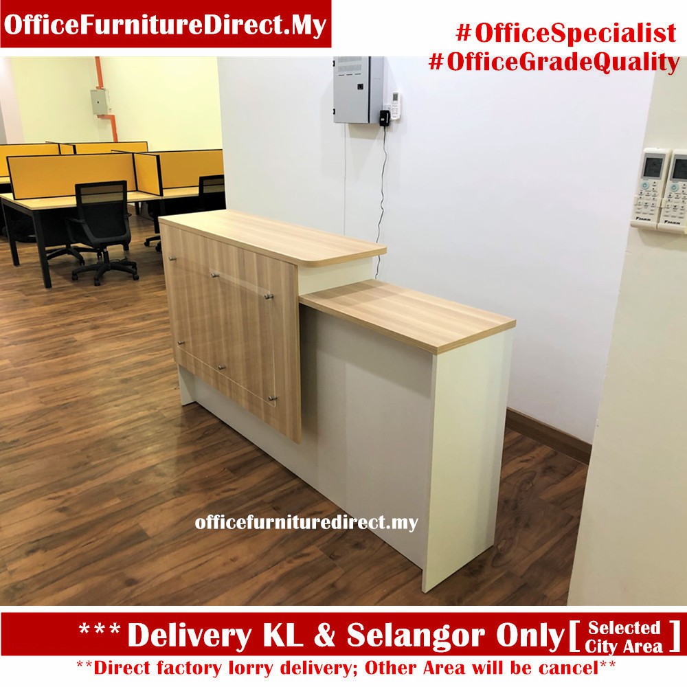 OFD SL55 Cashier Reception Counter 5 Feet & 6 Feet (DIY deliver ground ...