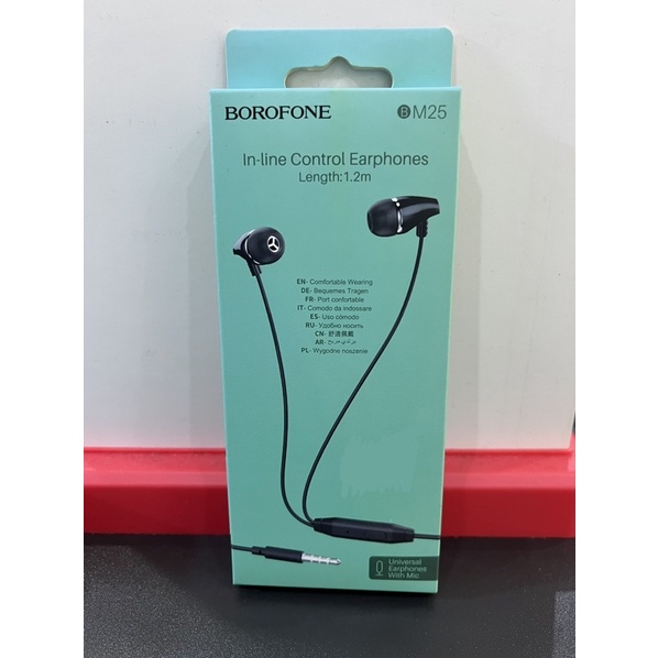 Borofone Earphone with Mic | Shopee Malaysia