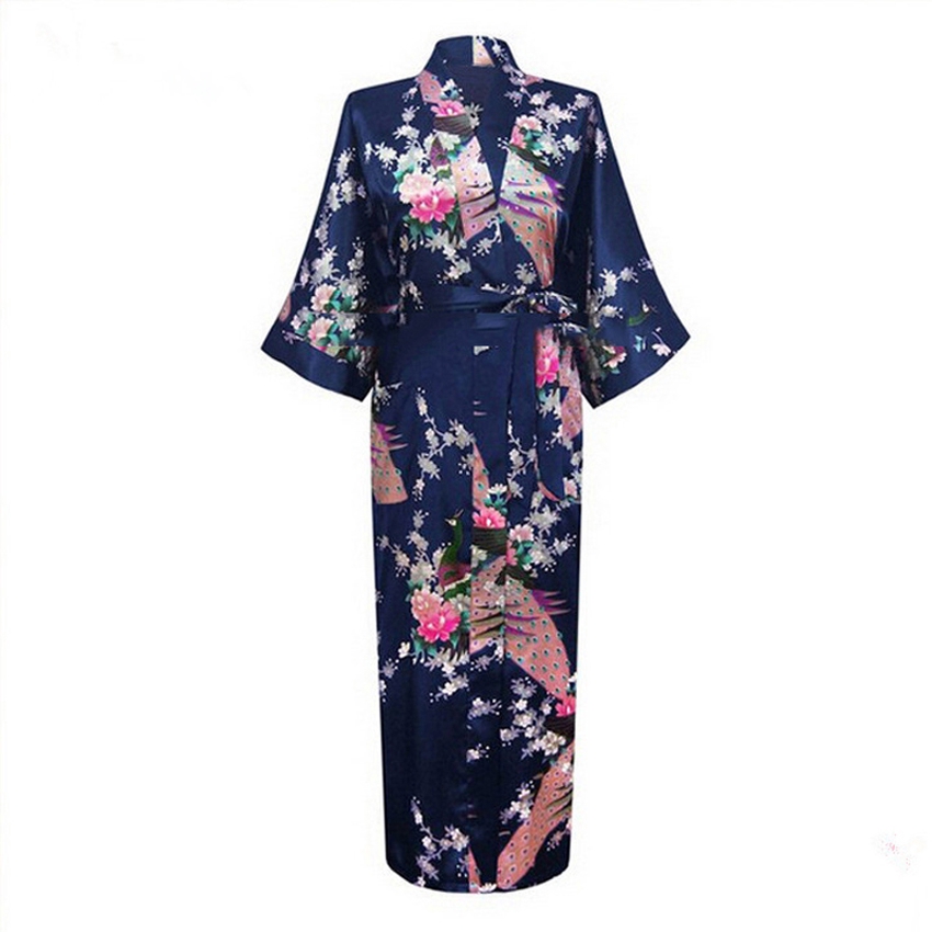 Sexy Bride Bridesmaid Wedding Dressing Woman Japanese Kimono Dress ...