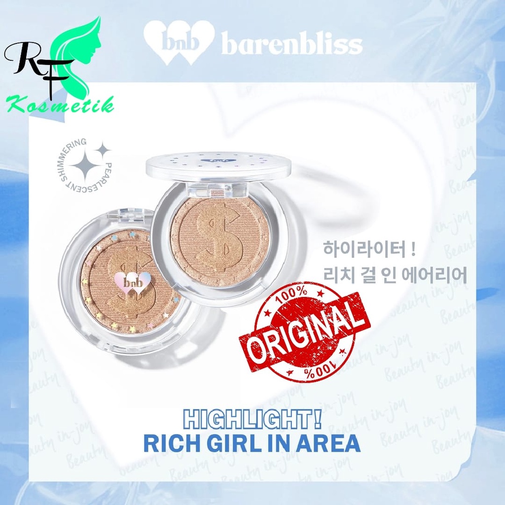 BNB barenbliss Highlights! Rich Girl in Korean Cosmetic Area Face ...