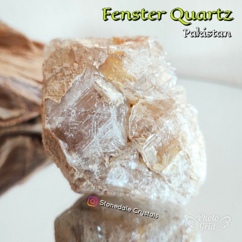 (StC) 175g Fenster Quartz / Window Quartz / Skeletal Quartz Specimen ...