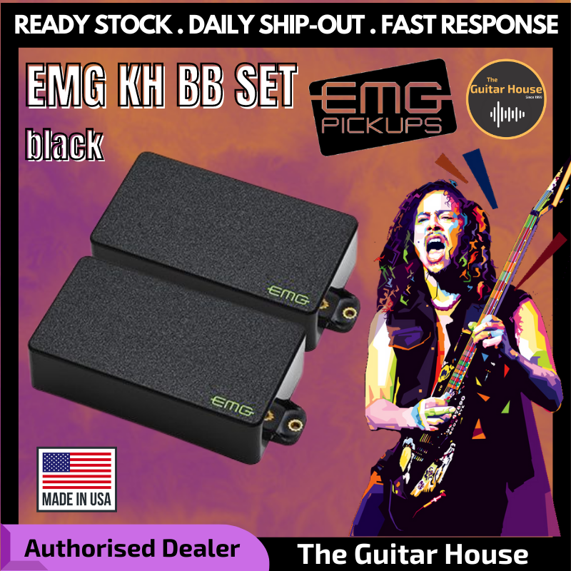 EMG Kirk Hammett Bone Breaker Signature Pickup Set (KH-BB SET / KHBB ...
