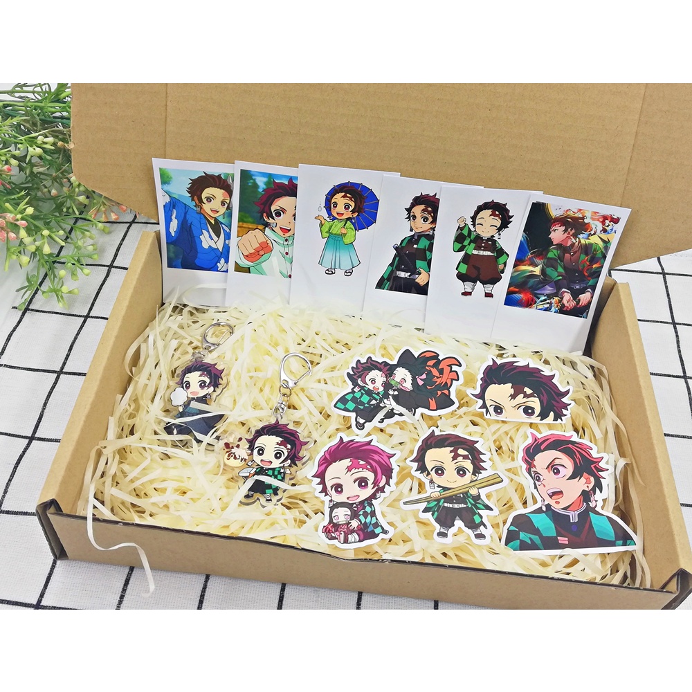 Demon Slayer GIFT BOX Present Birthday GIFT hadiah anime Tanjiro Nezuko ...