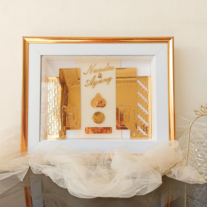 Accessories Decoration Dowry Logo Mahar Logo Lasercut Logo | Shopee ...