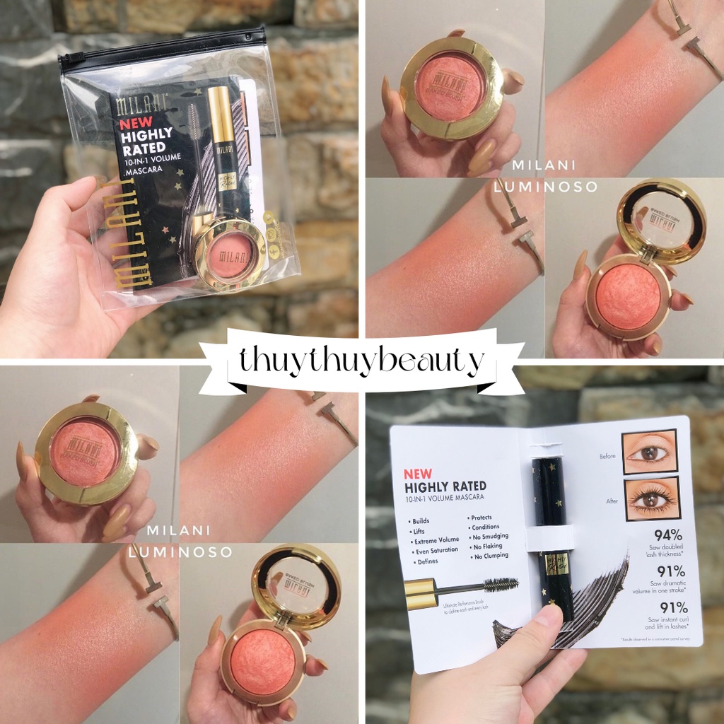 Super Cheap Compact Milani Makeup Set | Shopee Malaysia