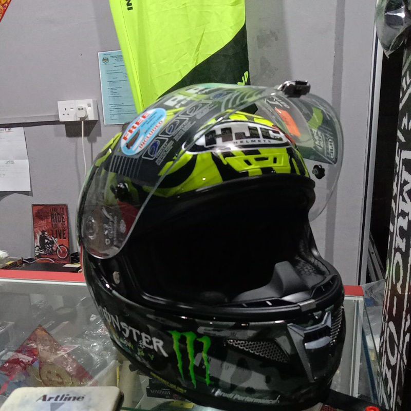 HJC monster energy hjc | Shopee Malaysia