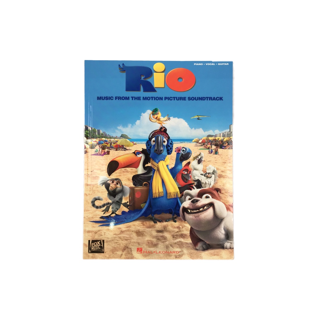 Rio Music From The Motion Picture Soundtrack ( piano/ vocal/ guitar ...