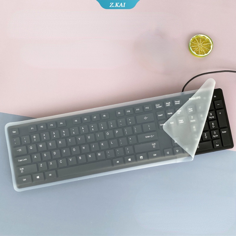 New Universal Silicone Desktop Computer Keyboard Cover Cover Dustproof ...