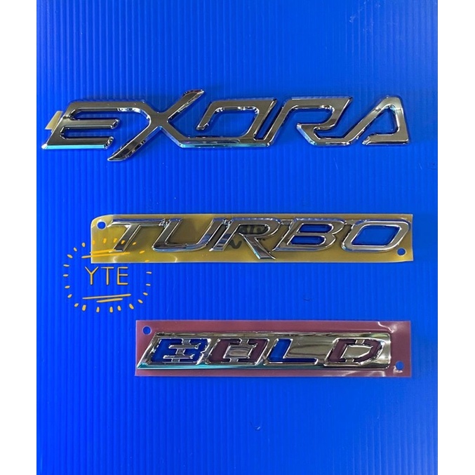 EMBLEM MARK LOGO PROTON EXORA ALL | Shopee Malaysia