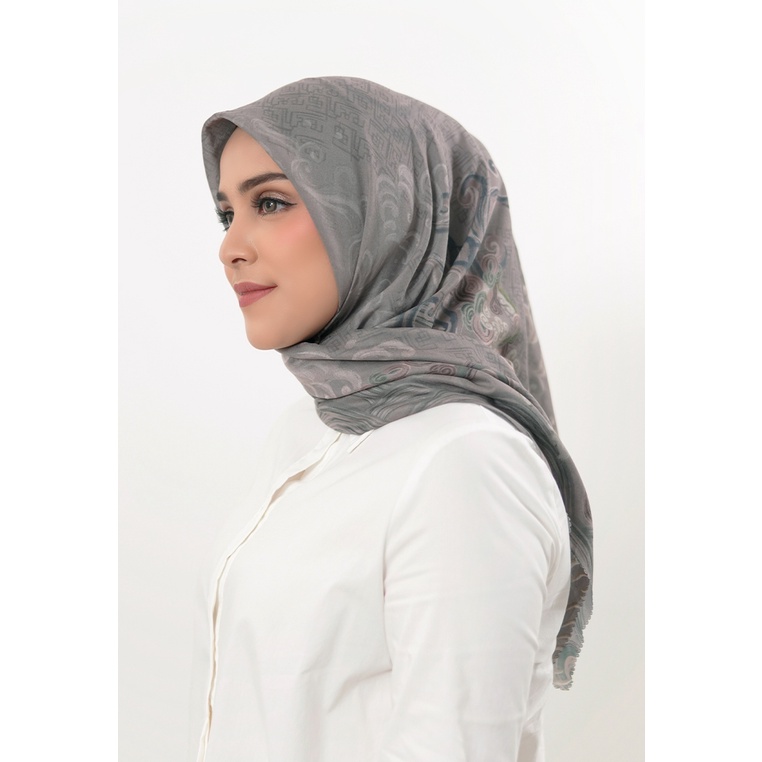 Buttonscarves The Wave Voile Square | Shopee Malaysia