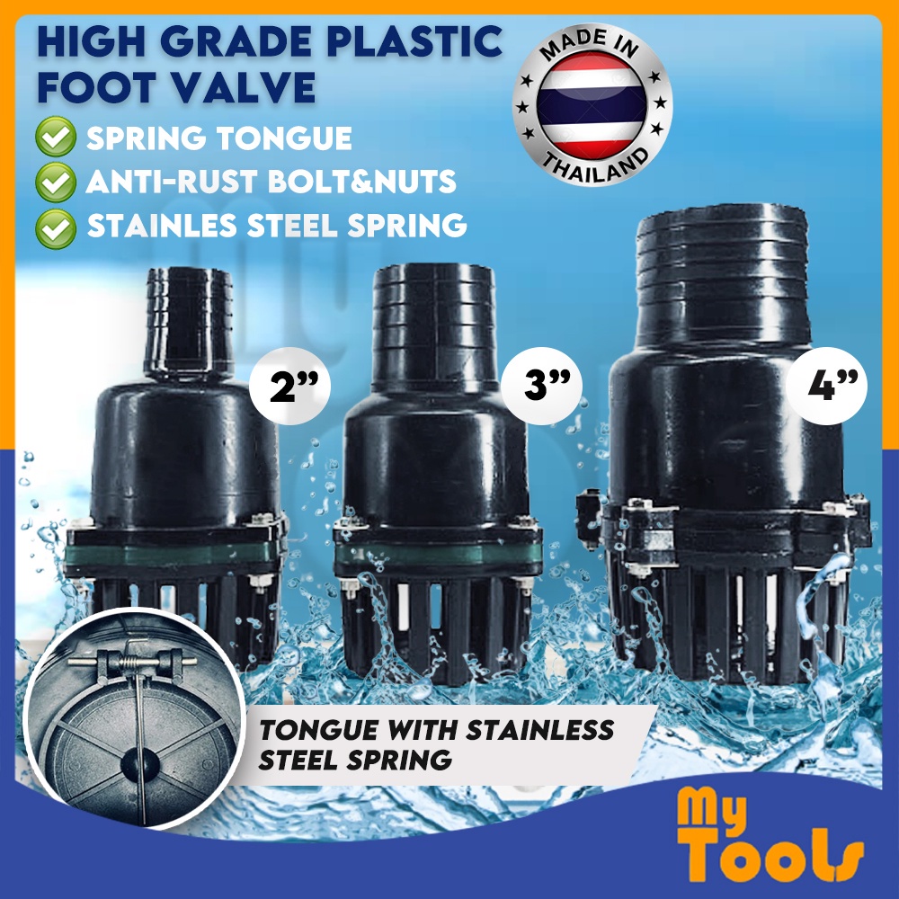 Made In Thailand Non Return Foot Valve with Stainless Steel / Kepala ...