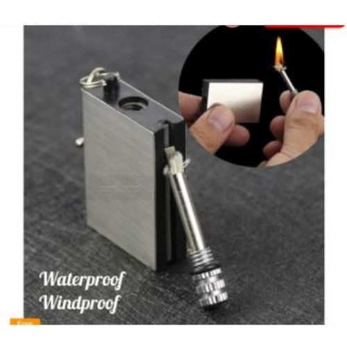 Windproof Permanent Instant Matching Survival Camping Flame Fire ...