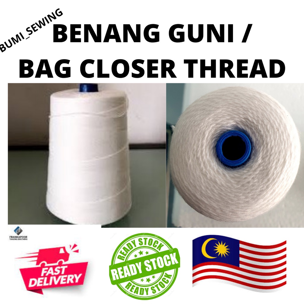 Benang Jahit Guni / Bag closer Thread (READY STOCK) | Shopee Malaysia