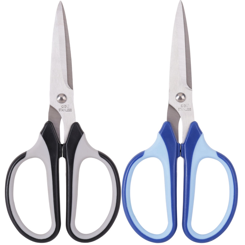 Deli 6001 Scissors Stainless Steel Blade 190mm (7 1/5") | Shopee Malaysia
