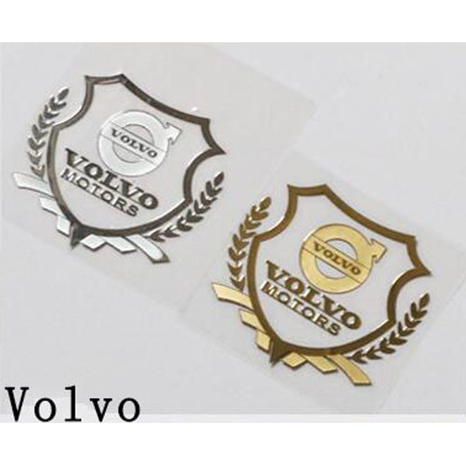 Volvo Car logo modified car window metal decorative sticker S40 S60 S80 ...