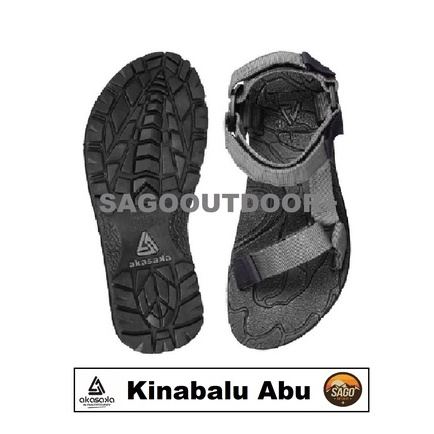 Akasaka KINABALU Gray Mountain Sandals ORIGINAL 1 Year Official ...