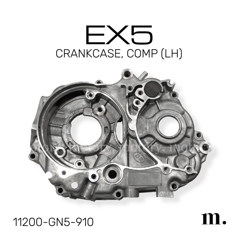 HONDA EX5 CRANKCASE, COMPLETE (LH) 11200-GN5-910 ENGINE CASING COVER ...