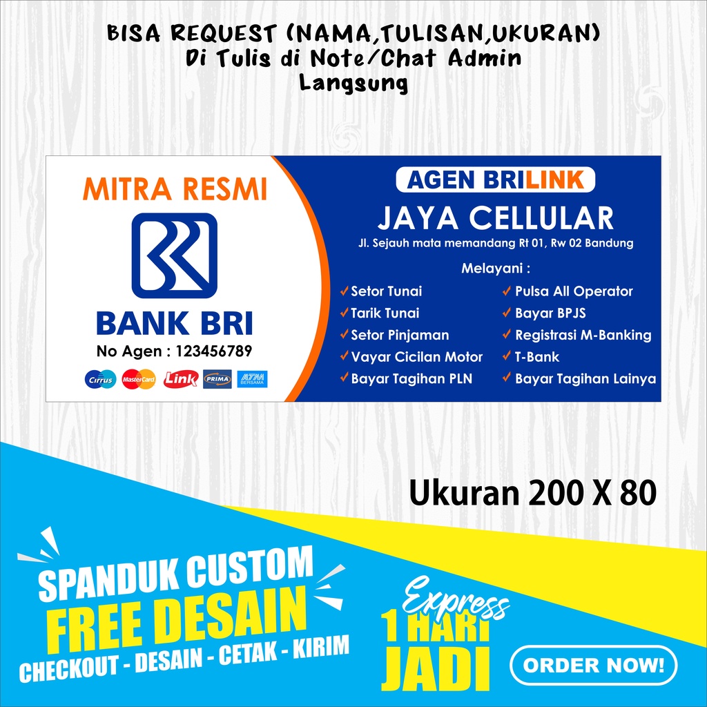 Brilink BANNER/BANNER FREE DESIGN (1 ANNIVERSARY) | Shopee Malaysia