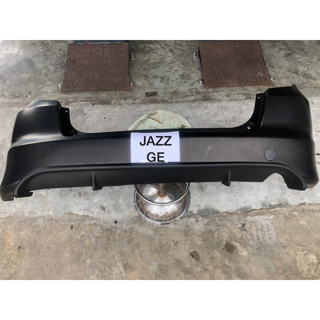 1 honda jazz ge rs rear bumper belakang spoon fit untuk jazz ge replace ...