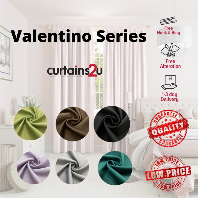 Valentino 70% shading fabrics for Sliding & bedroom . [Readymade] B ...