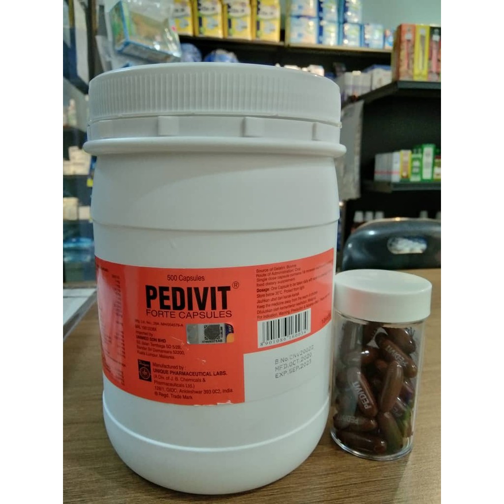 (30'S) VITAMIN TAMBAH TENAGA PEDIVIT FORTE MULTIVITAMIN 30'S (LOOSE ...