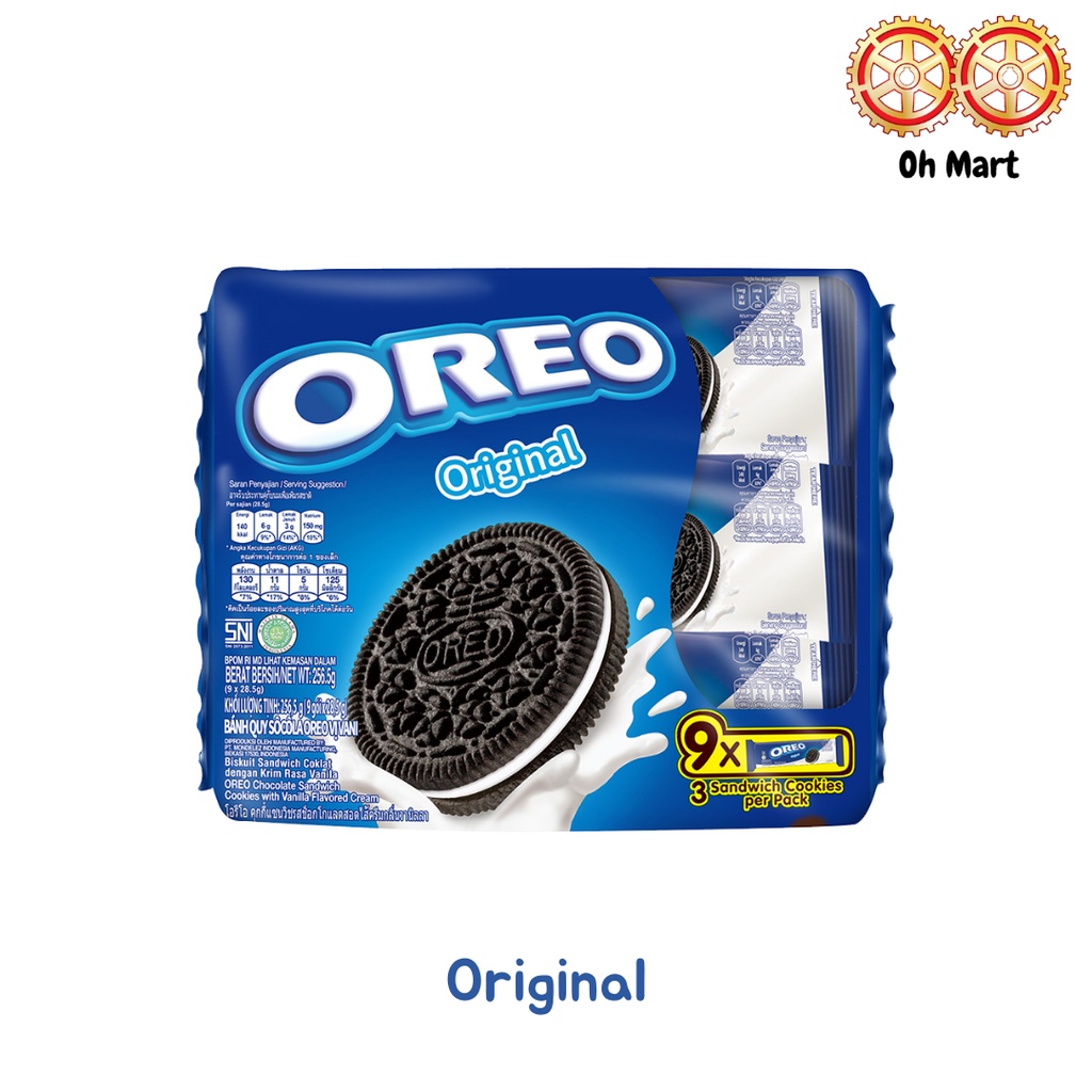 Oreo Original/ Chocolate Creme Multipack 248.4gX9 | Shopee Malaysia