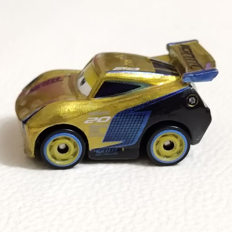 Disney Pixar Cars Mini Racers - 10 Pack Exclusive - Gold Jackson Storm ...