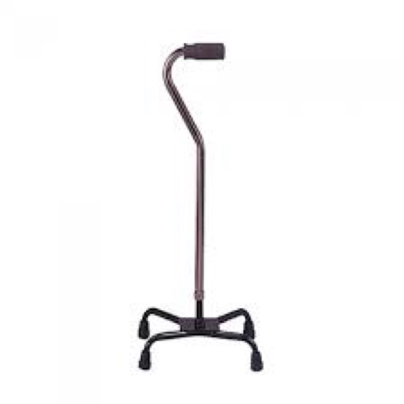 Quad Cane Walking Stick - Anti Slip (Wide / Narrow Base) | Shopee Malaysia