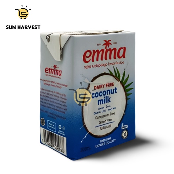 Emma Santan Kelapa 200ml, Coconut Milk Emma, Santan kelapa, santan ...